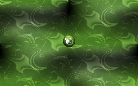 Download Operating System Linux Mint Logo Abstract Swirl Wallpaper
