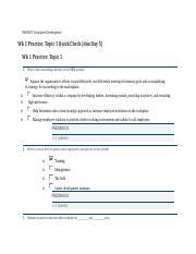 Wk1 Practice Topic 1 Quick Check Docx RM 326T Employee Development
