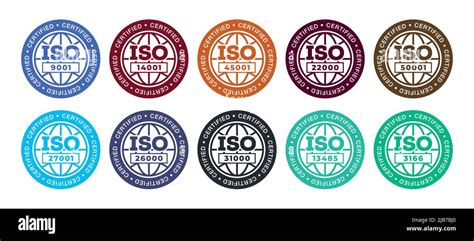 Iso 45001 Icon Vector Vectors Stock Vector Images Alamy