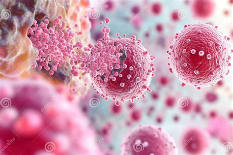 The Dynamic Process Of Cells Dividing Revealing The Beauty Of