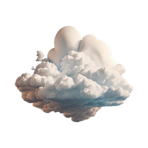 흰 구름의 입체 일러스트 바 이윤 날씨 기상 Png 일러스트 및 이미지 에 대한 무료 다운로드 Pngtree