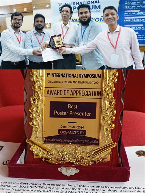 Md Mayin Uddin Hasan On Linkedin Research Science Achievement