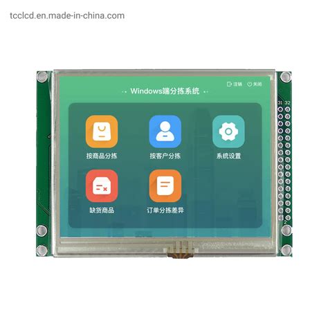 Inch Panel Bit Parallel Tft Lcd Display With Resistive