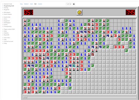 no guessing mode how to continue r minesweeper