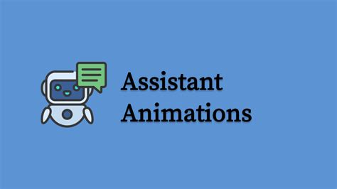 Ai Assistant Animation Sample
