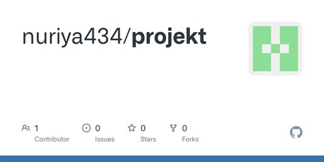GitHub Nuriya434 Projekt