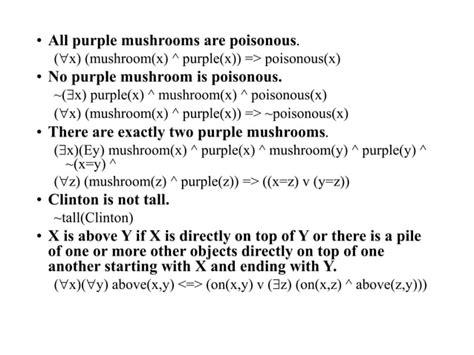 basic knowledge representation in first order logic ppt programming
