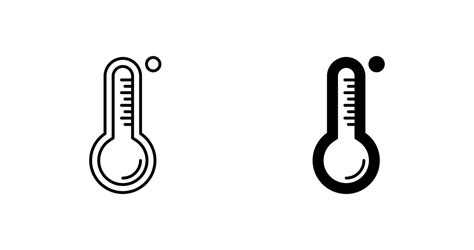 Thermometer Vector Icon 22280348 Vector Art At Vecteezy