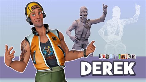 Urban Tribe Derek Character Creator Actor Reallusion Content Store