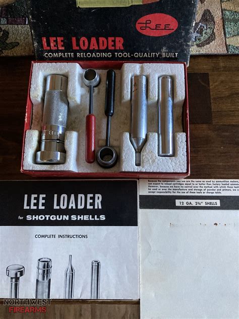 Lee Loader 12 Gauge 2 3 4 60 Northwest Firearms