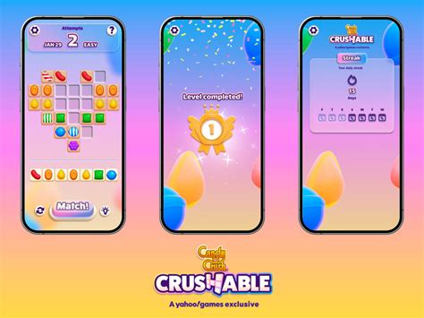 Candy Crush Launches Crushable On Yahoo Games For Your Daily Sweet Fix