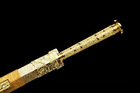 Loongsword Chinese Han Jian Sword Forged High Manganese Steel Blade