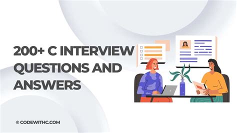 200 Interview Questions For C Programming 2022 Code With C