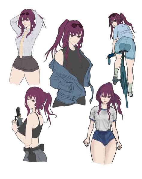 Study With Kafka Color By Nishibishiart On Deviantart