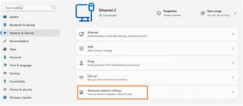 how to disable wifi or ethernet adapter on windows 11