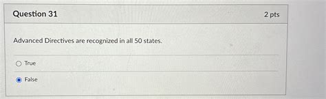solved question 312 ﻿ptsadvanced directives are recognized