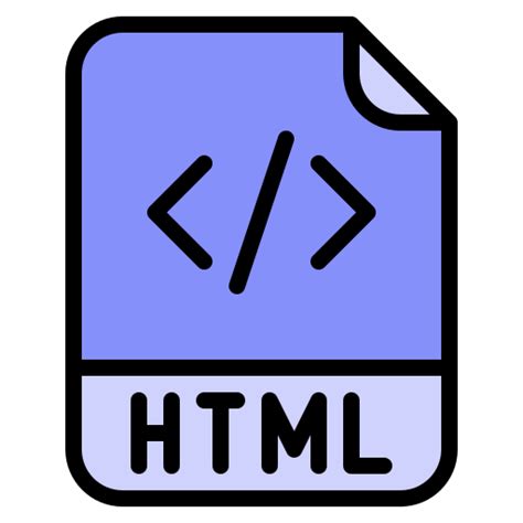 Html Iconixar Lineal Color Icon