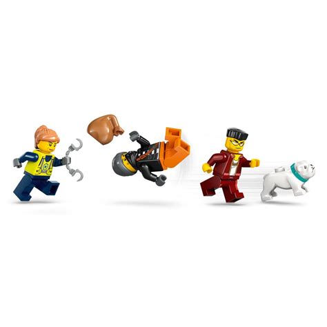 Lego 60417 City Police Speedboat And Crooks Hideout