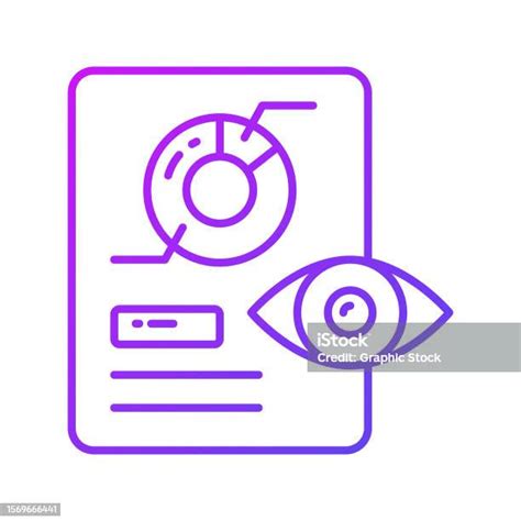 흰색 배경에 격리된 이 아름답게 디자인된 데이터 모니터링 벡터를 확인하십시오 검안에 대한 스톡 벡터 아트 및 기타 이미지