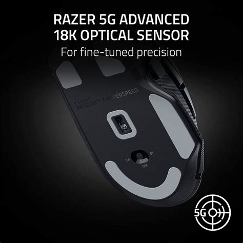 razer basilisk v3 x hyperspeed customizable wireless gaming mouse