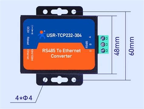 Usr Tcp232 304 Serial Rs485 To Ethernet Converter Server Converter