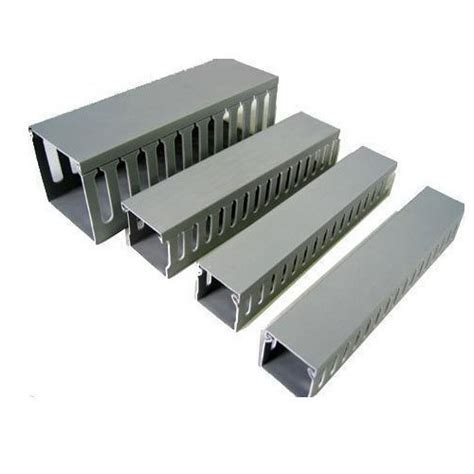 PVC Wiring Channel For Electric Wire Installation Slotted At Meter In Kolkata