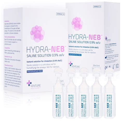100ml Isotonic Saline Solution 0 9 Nacl Inhalation Solution For