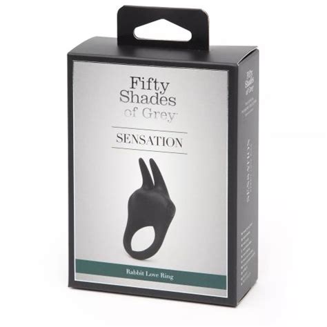 Купить Эрекционное виброкольцо серого цвета Fifty shades of grey ...