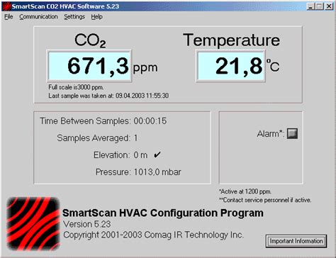 Hvac Co2 Sensor Smartscan Configuration Software