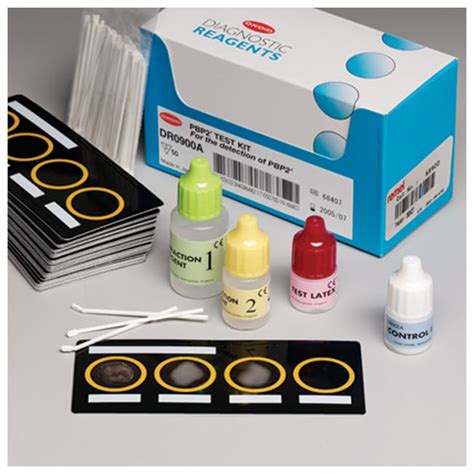 Thermo Scientific Oxoid PBP2 Latex Agglutination Test Kit 50 Tests Kit