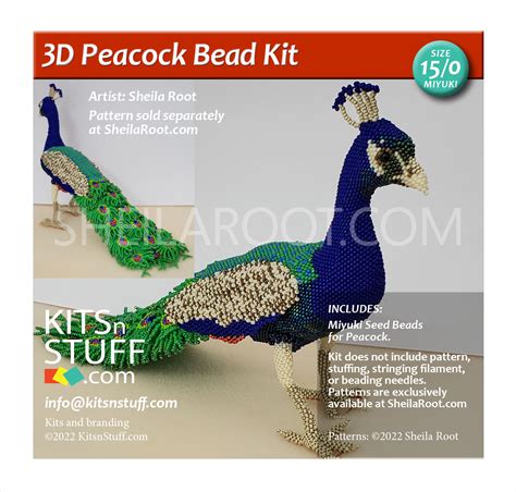 Peacock 150 Bead Kit