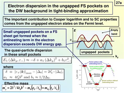 Ppt Microscopic Structure And Properties Of Superconductivity On The Density Wave Background
