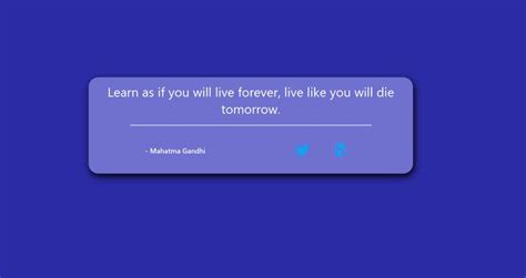 Adarsh Singh On Linkedin Exciting To Share My New Mini Project A Random Quote Generator Using