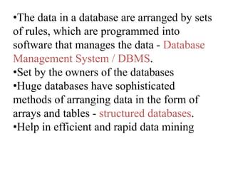 Biological Databases Pptx