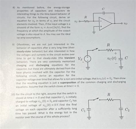 Solved As Mentioned Before The Energy Storage Properties Of
