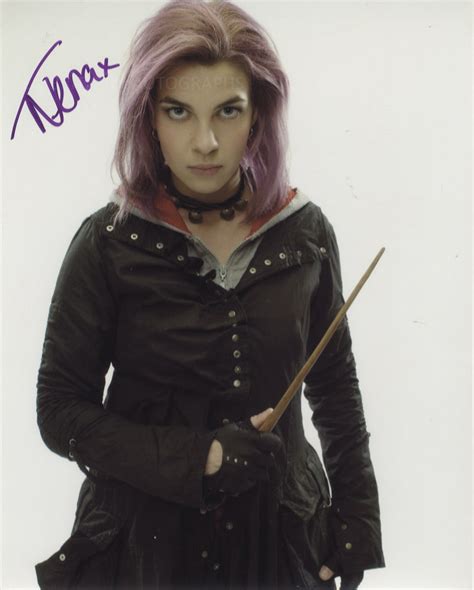 Natalia Tena As Nymphadora Tonks Harry Potter Celebrity Ink Autographs