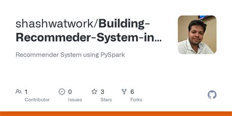 Github Shashwatwork Building Recommeder System In Pyspark Recommender System Using Pyspark