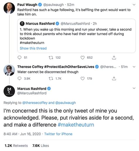 Marcus Rashford Replies To Mps Disgusting And Heartless Water Tweet