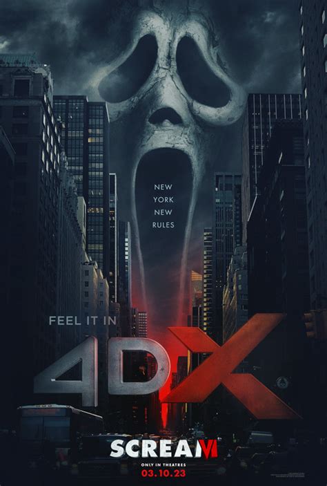 Póster Oficial Scream Vi Cinembrollos