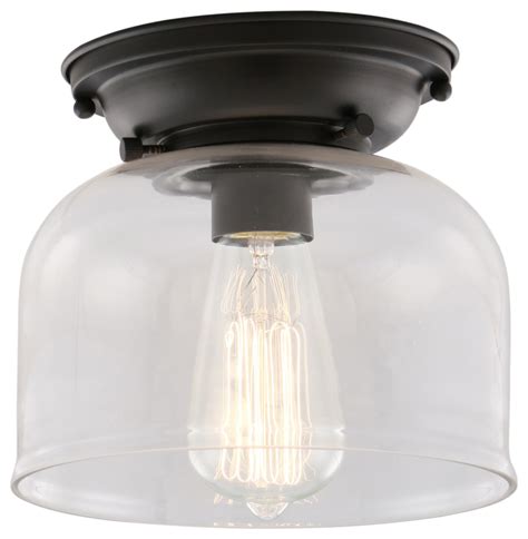 INNOVATIONS LIGHTING 623 1F AB G72 LED Large Bell 1 Light Flush Mount