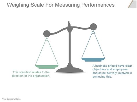 weighing scale for measuring performances powerpoint templates