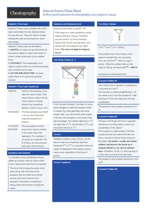 Calculating Force Calculations Involving Forces Force And Newtons