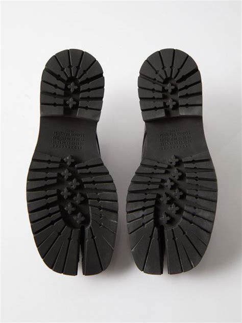 Maison Margiela Leather Split Toe Shoes Outgum
