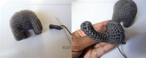 Amigurumi Elephant Crochet Free Pattern Hellostitches Xo