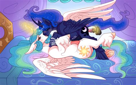 Rule 34 2020 Alicorn Bed Blue Body Blue Feathers Blue Horn Blue Wings
