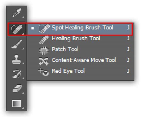 Working With Healing Brush Tool In Photoshop