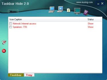 Taskbar Hide 2 0 Download Free Taskbar Hide Exe