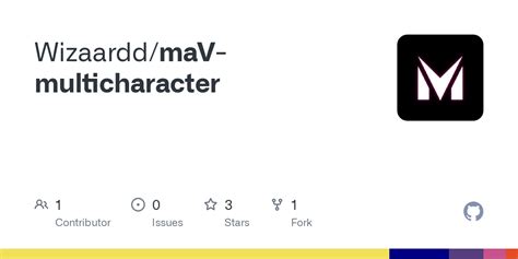 Github Wizaardd Mav Multicharacter