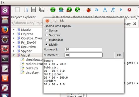 visual radiobutton grid sticky columnspan rowspan python