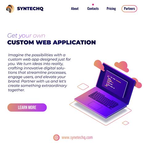 Synetechq 🖥️ Craft Your Custom Web Application With
